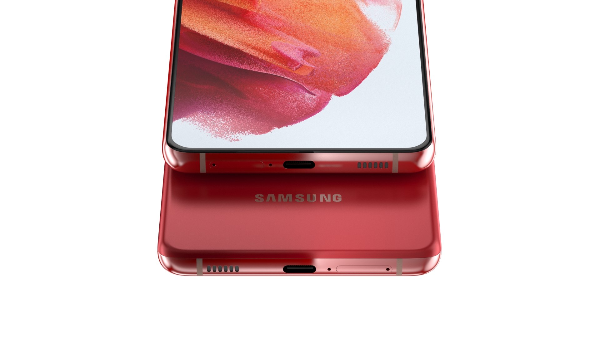 Samsung Galaxy S21 Plus Phantom Red 3D Model - TurboSquid 1718076
