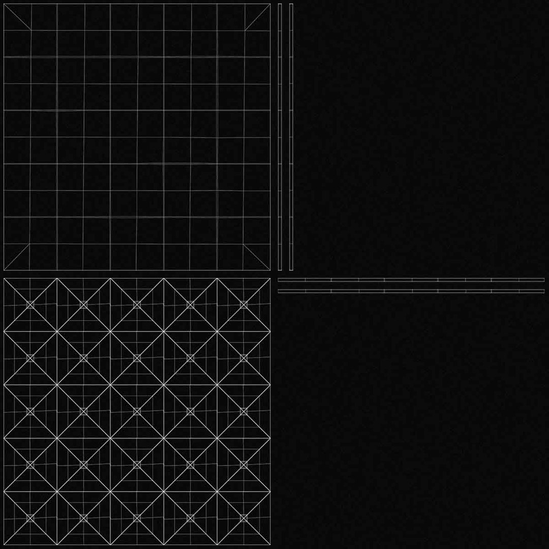 Acoustic Foam Section Micropor Triangle 3D Model - TurboSquid 1729274