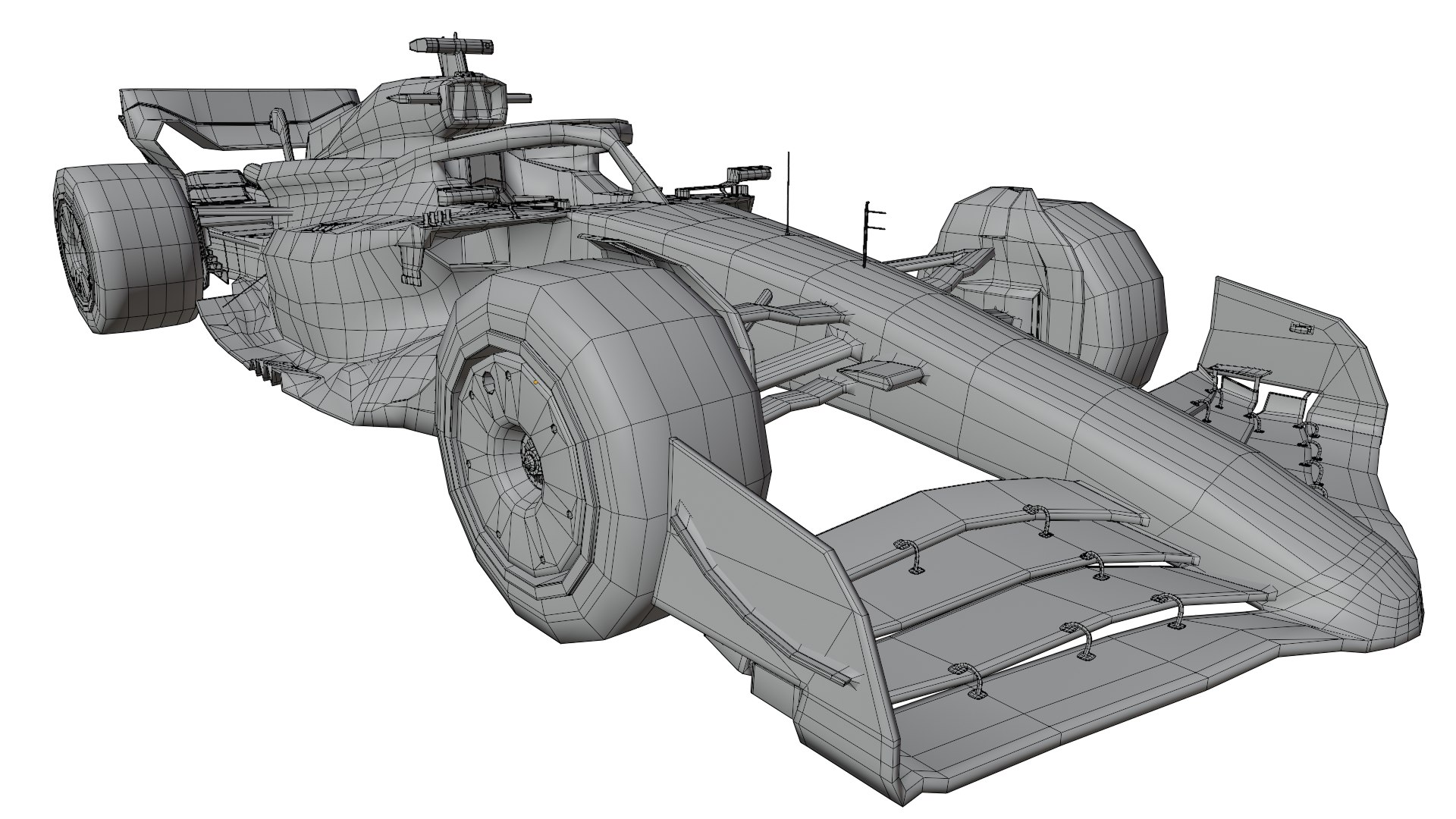 Mercedes W14 F1 3D Model - TurboSquid 2234683