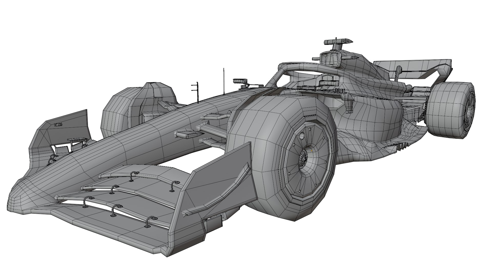 Mercedes W14 F1 3D Model - TurboSquid 2234683