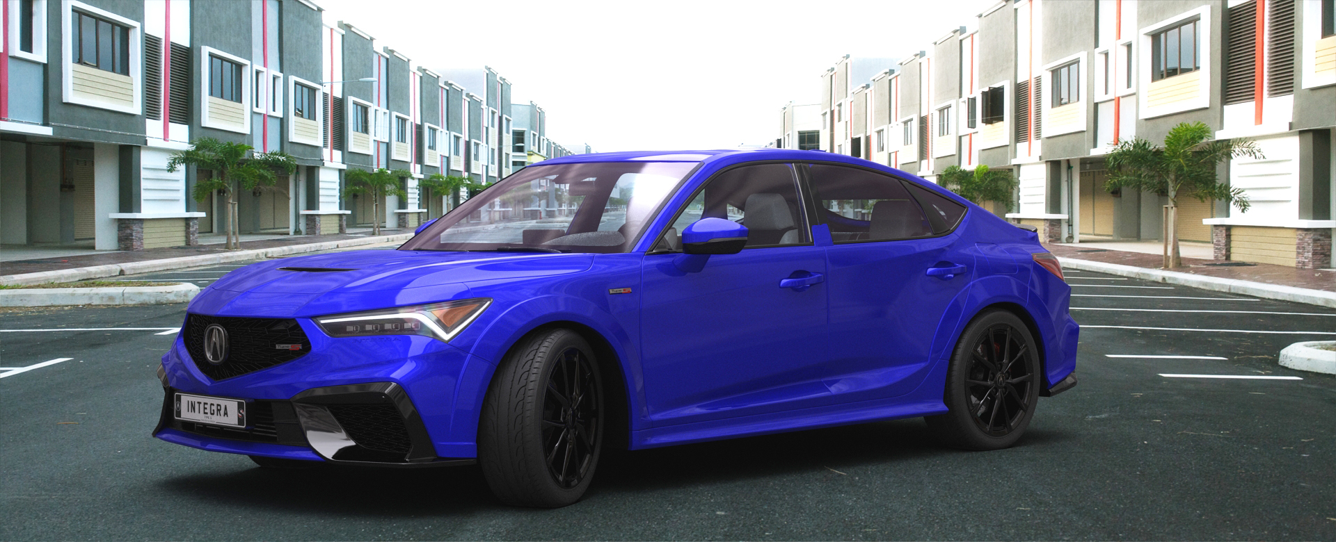 Acura Integra Type S 2024 Opening Doors And Trunk 3D Model - TurboSquid ...