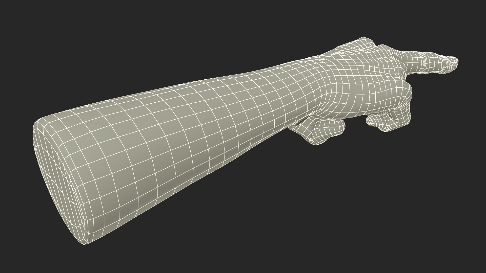 Man Hand Middle Finger Sign 3D Model - TurboSquid 2195762