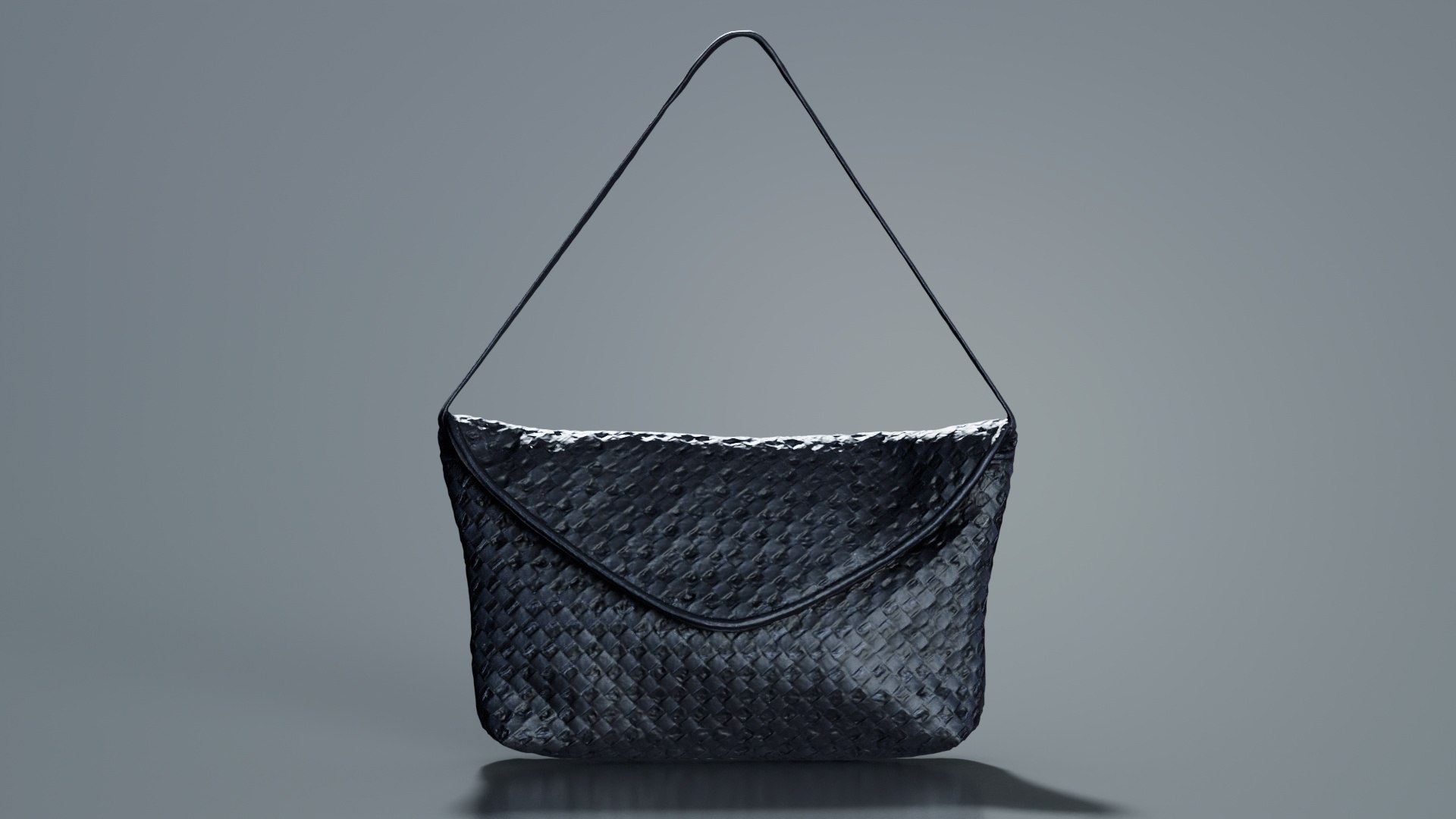 3D Black Maze Handbag Purse Remastered Model - TurboSquid 2361318