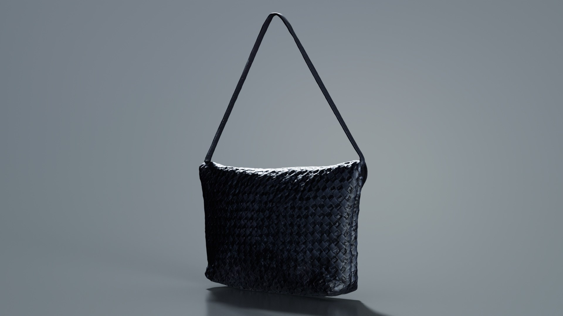 3D Black Maze Handbag Purse Remastered Model - TurboSquid 2361318