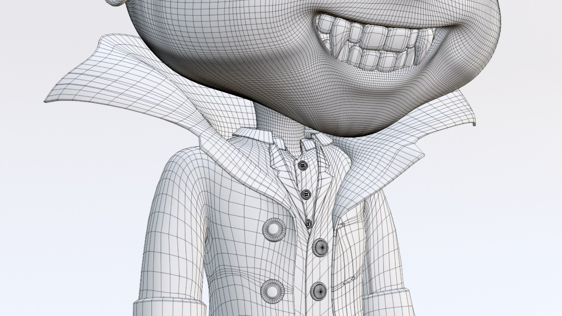 3D Dracula Chibi - TurboSquid 2130782