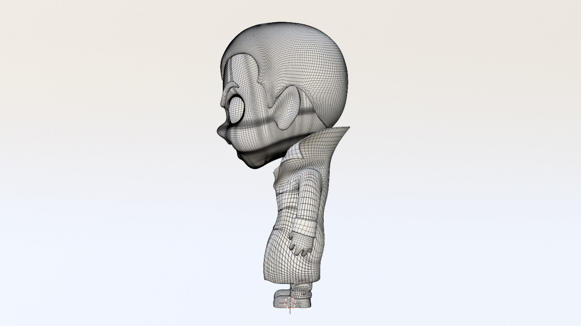 3D Dracula Chibi - TurboSquid 2130782