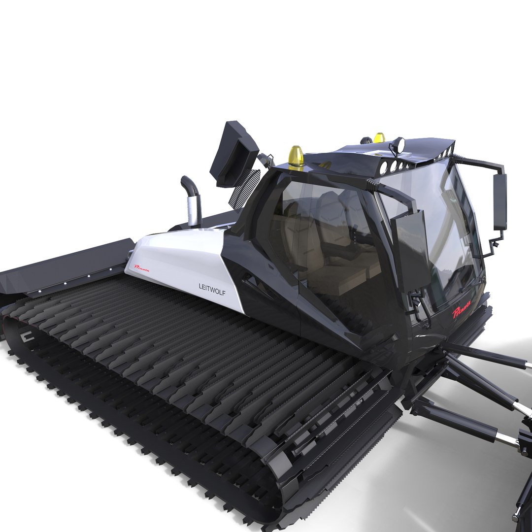 Prinoth Leitwolf Snow Groomer 3D Model - TurboSquid 1170291