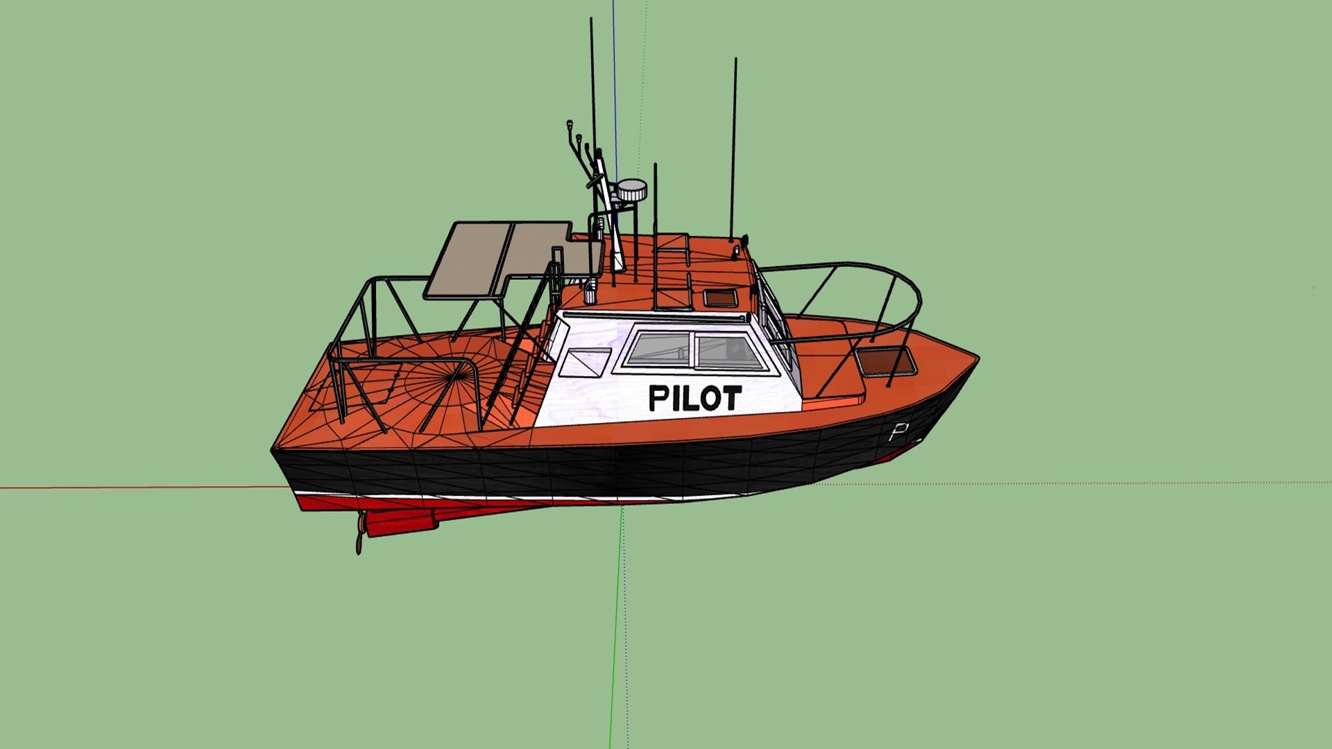 3D Pilot Boat V1 - TurboSquid 2270427