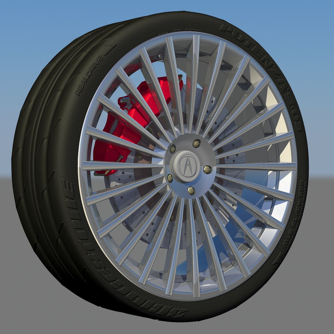 Wheel Pace 3d Model
