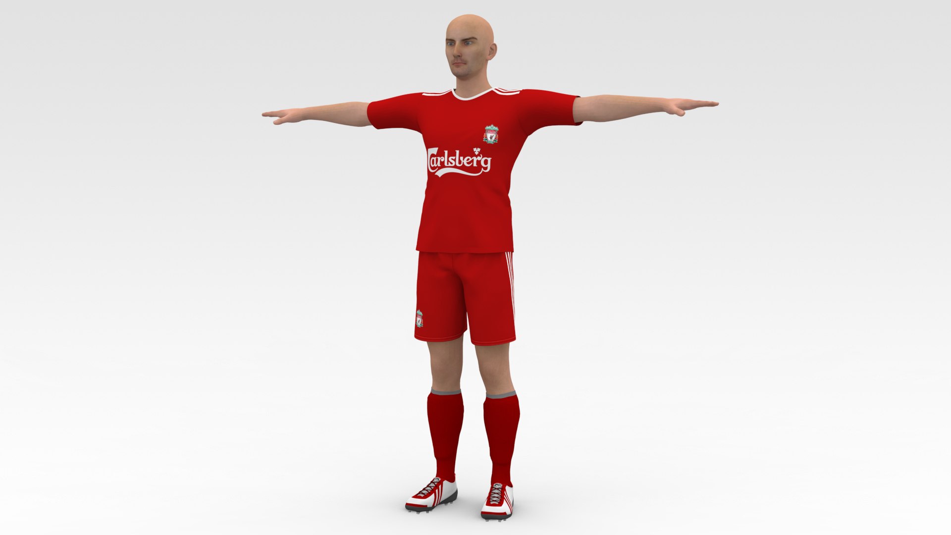 3D Soccer Player - TurboSquid 2322858