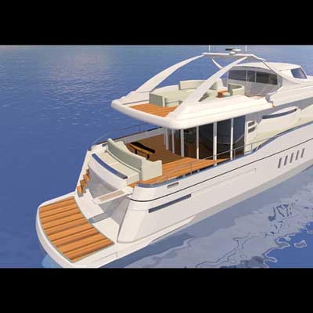 3d Boat Tempest Model