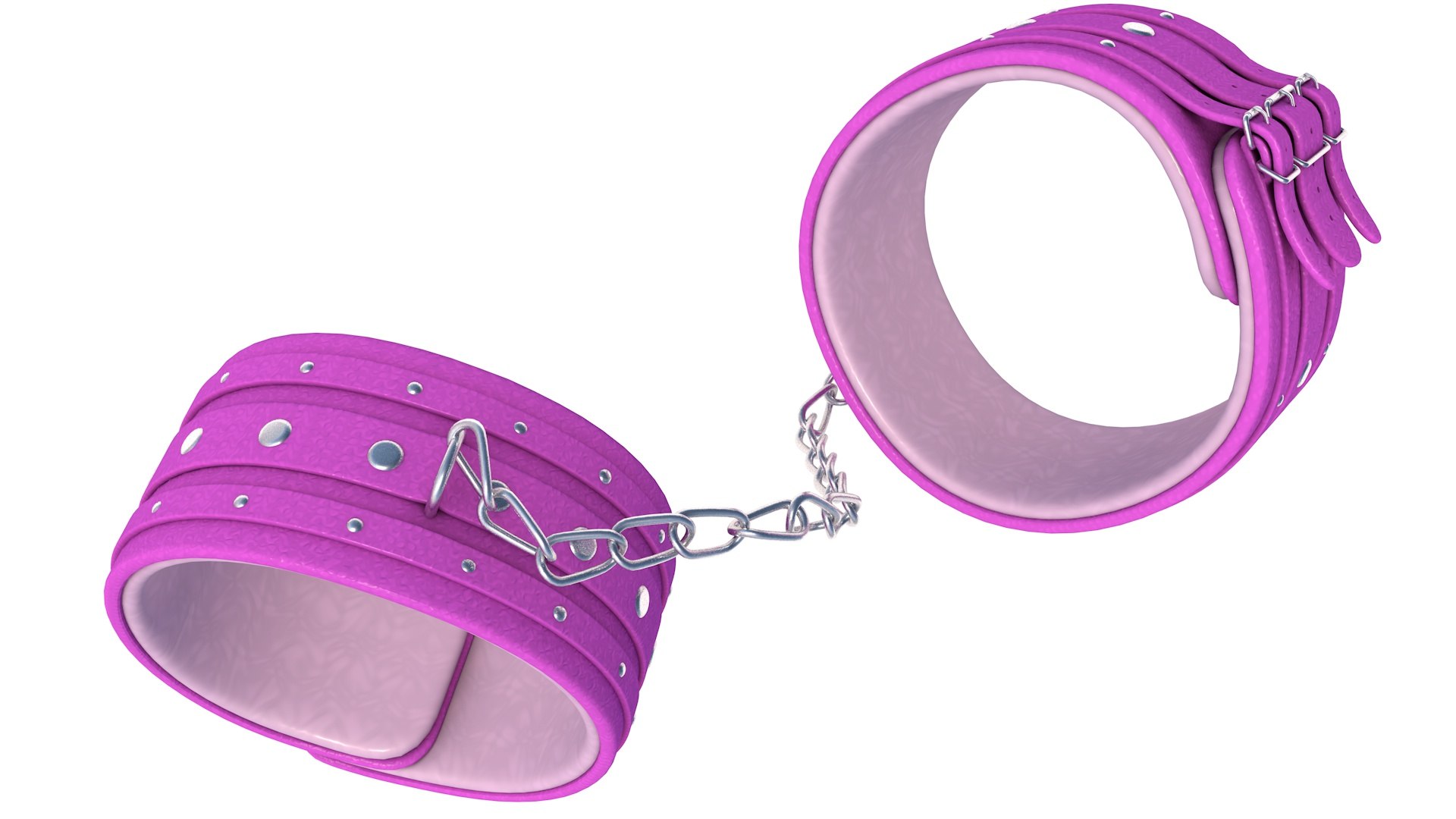 3D Galls Double Lock Handcuff collection model - TurboSquid 1788718