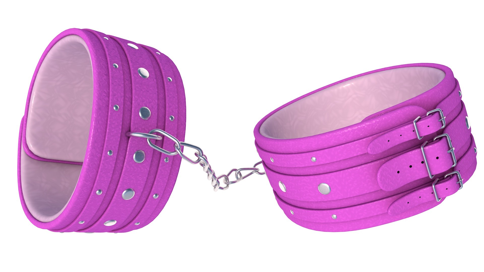 3D Galls Double Lock Handcuff collection model - TurboSquid 1788718