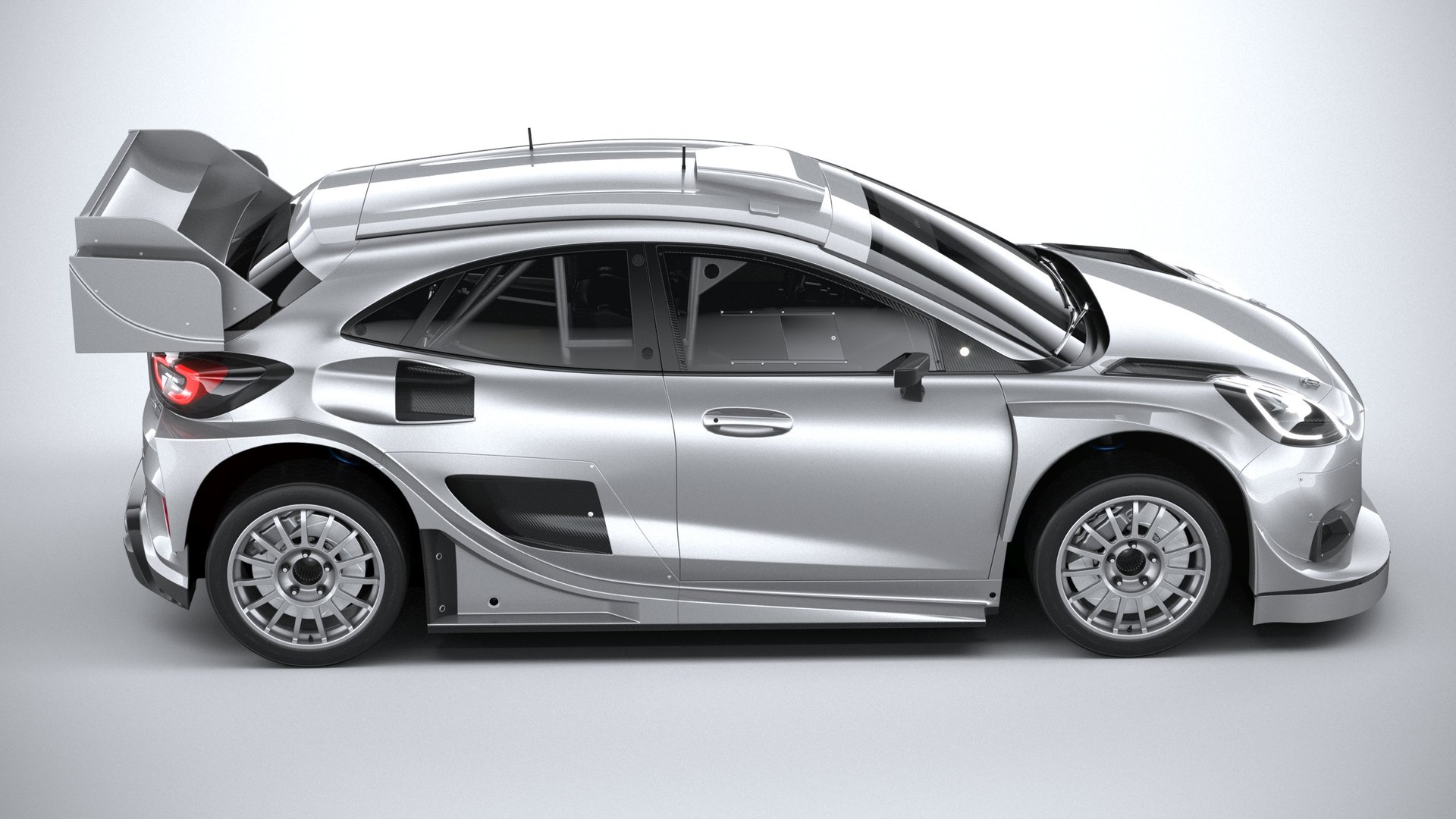 Ford Puma M-Sport Hybrid Rally1 2022 3D model - TurboSquid 1881710