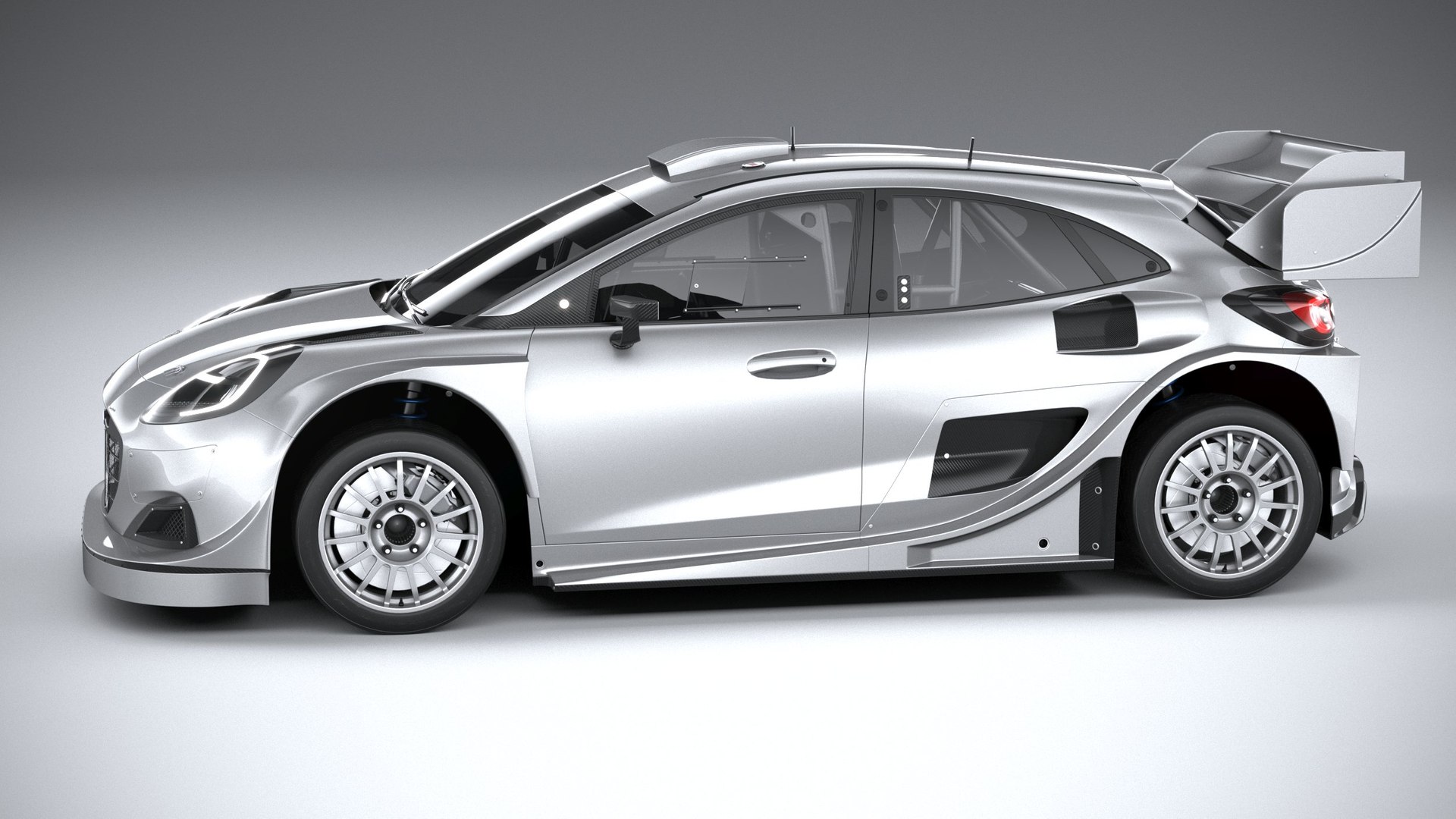 Ford Puma M-Sport Hybrid Rally1 2022 3D Model - TurboSquid 1881710