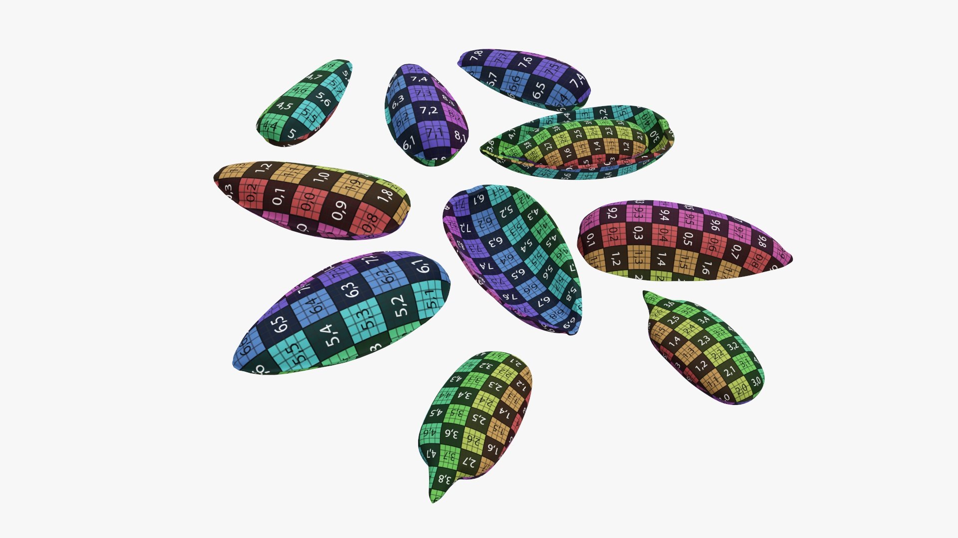 3D Seed Sunflower Model - TurboSquid 1621653