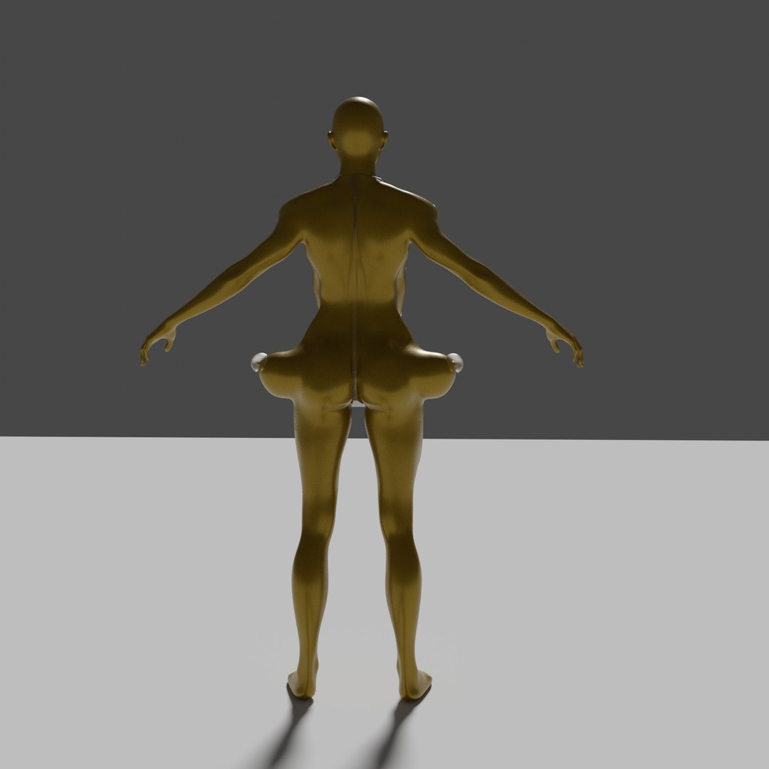 Female Character With Breast Mutation 3D Model - TurboSquid 2252726