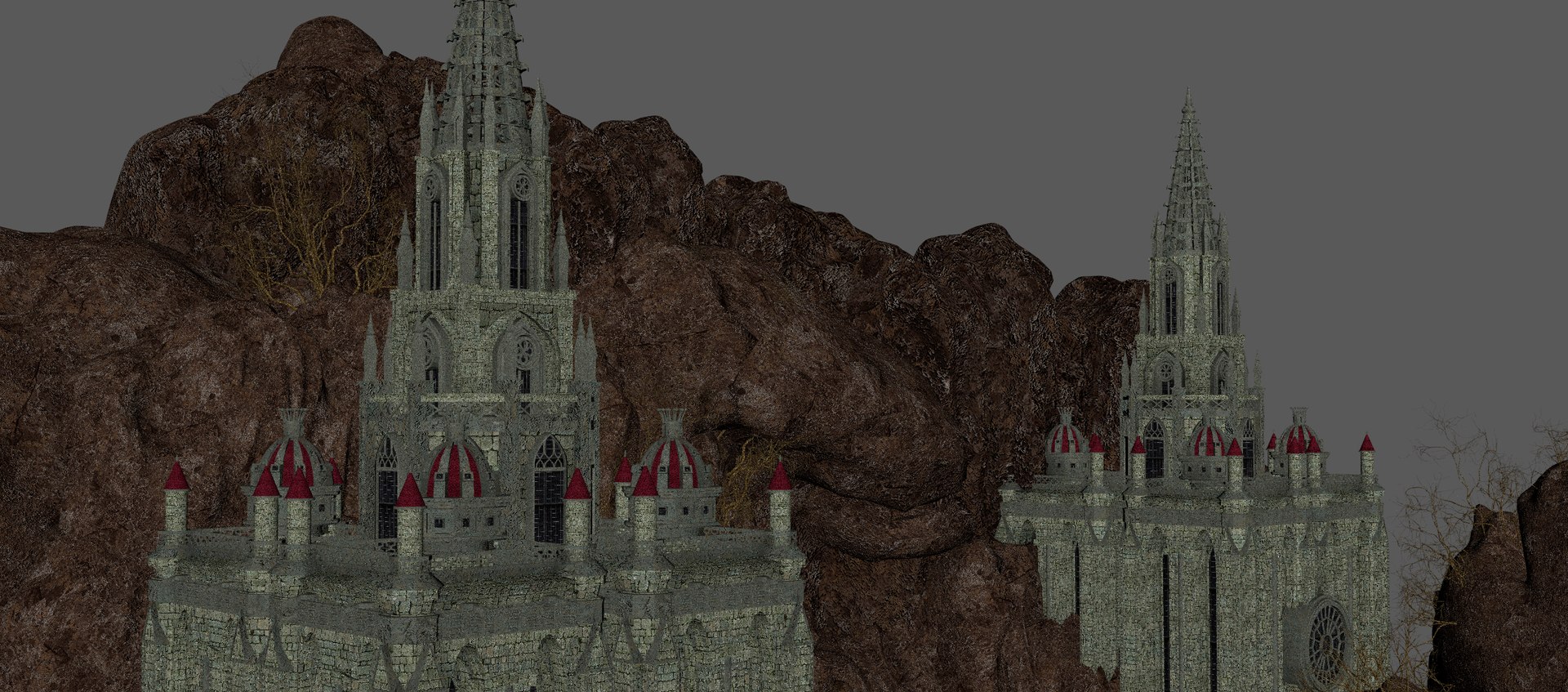 Fantasy Sunset Towers Environment 3D - TurboSquid 1887866