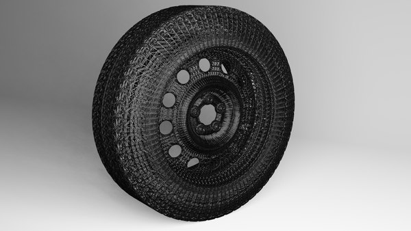 3D Steel Wheel - TurboSquid 1900112