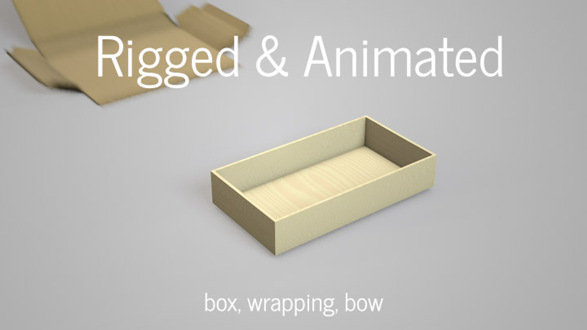3d Gift Box