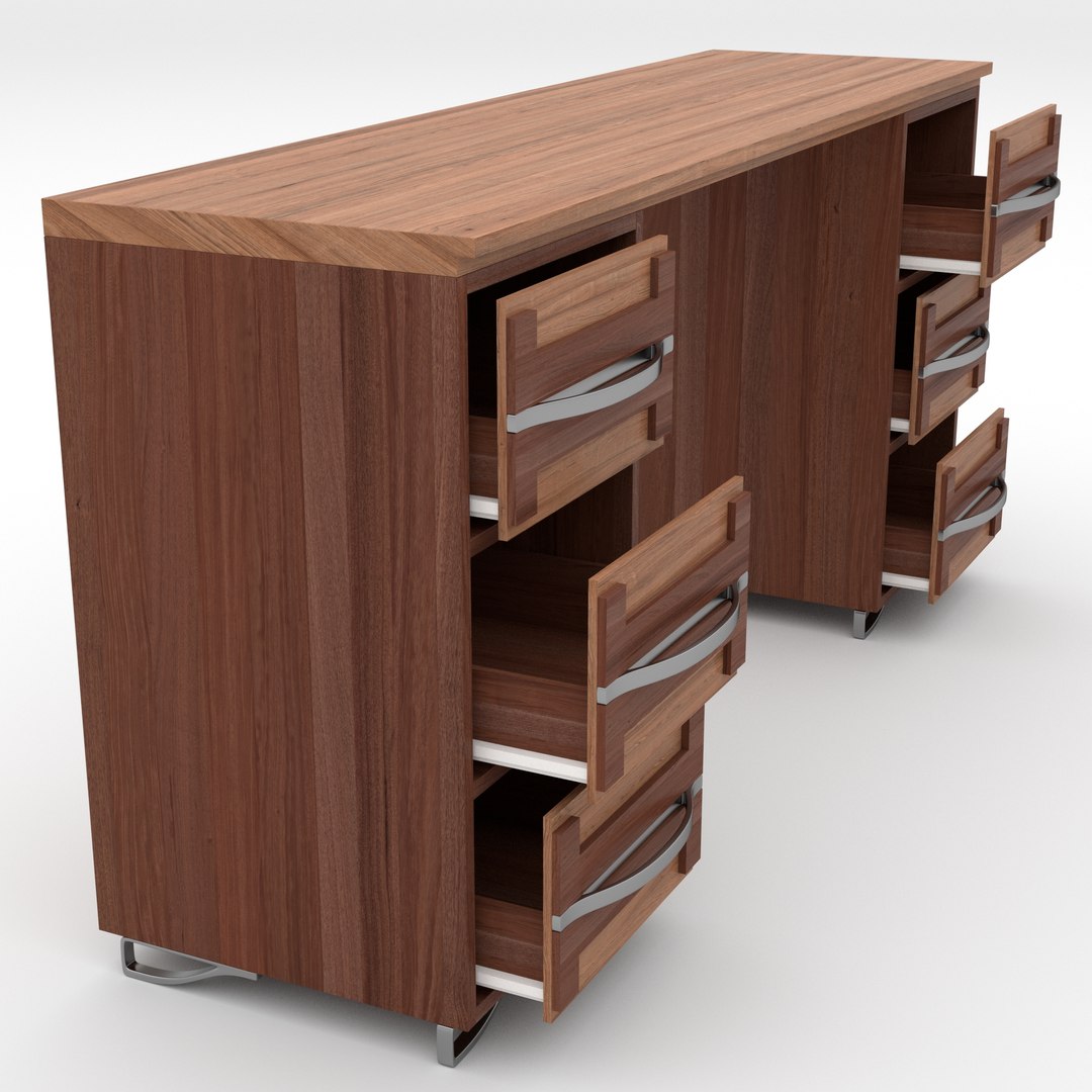 3D Office Table Model - TurboSquid 1214708