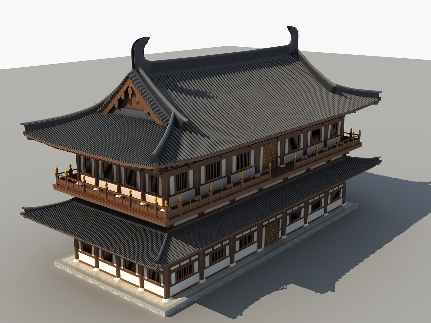 3D Chinese Ancient Architecture 9 Model - TurboSquid 2220828