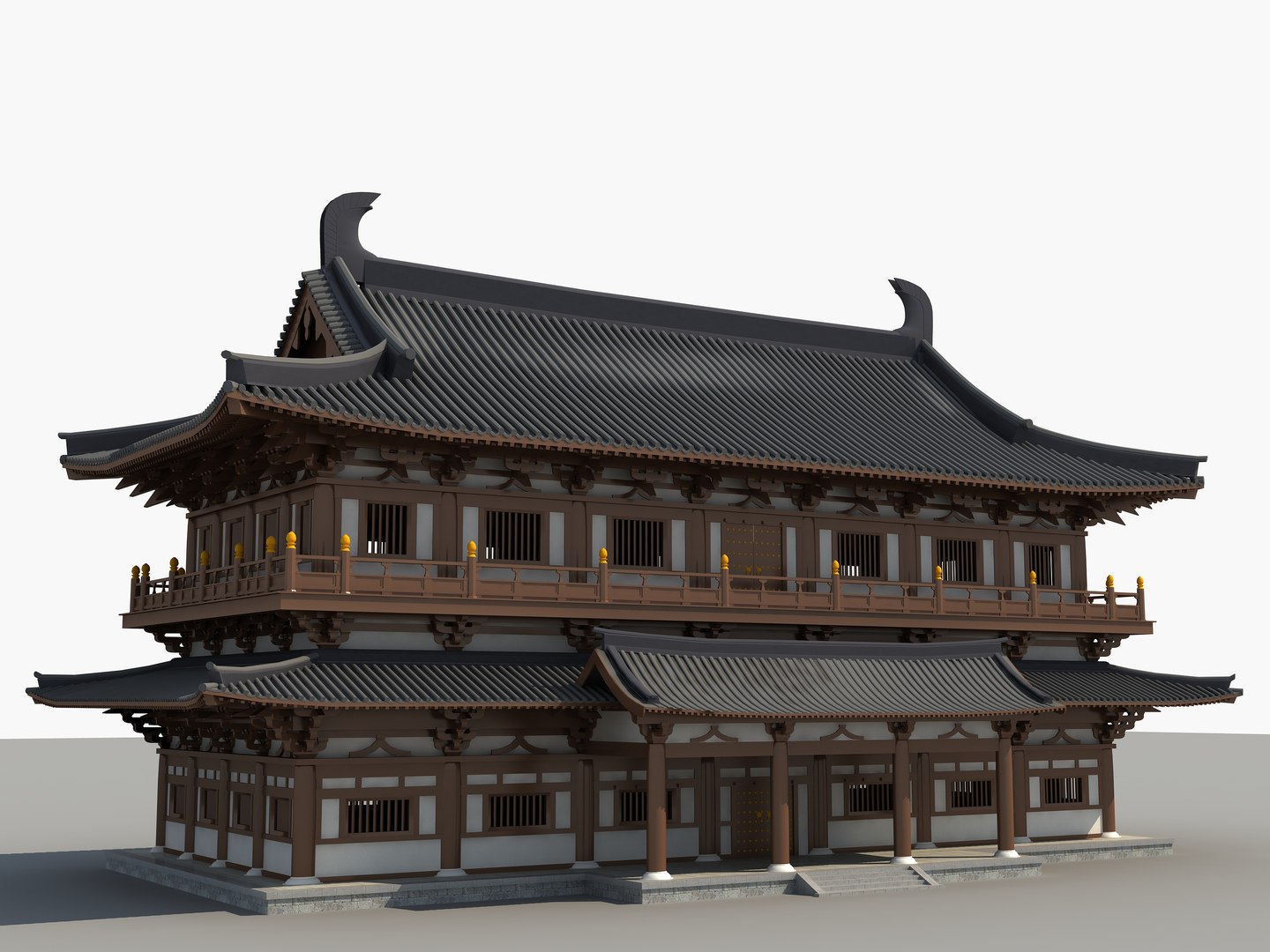 3D Chinese Ancient Architecture 9 Model - TurboSquid 2220828