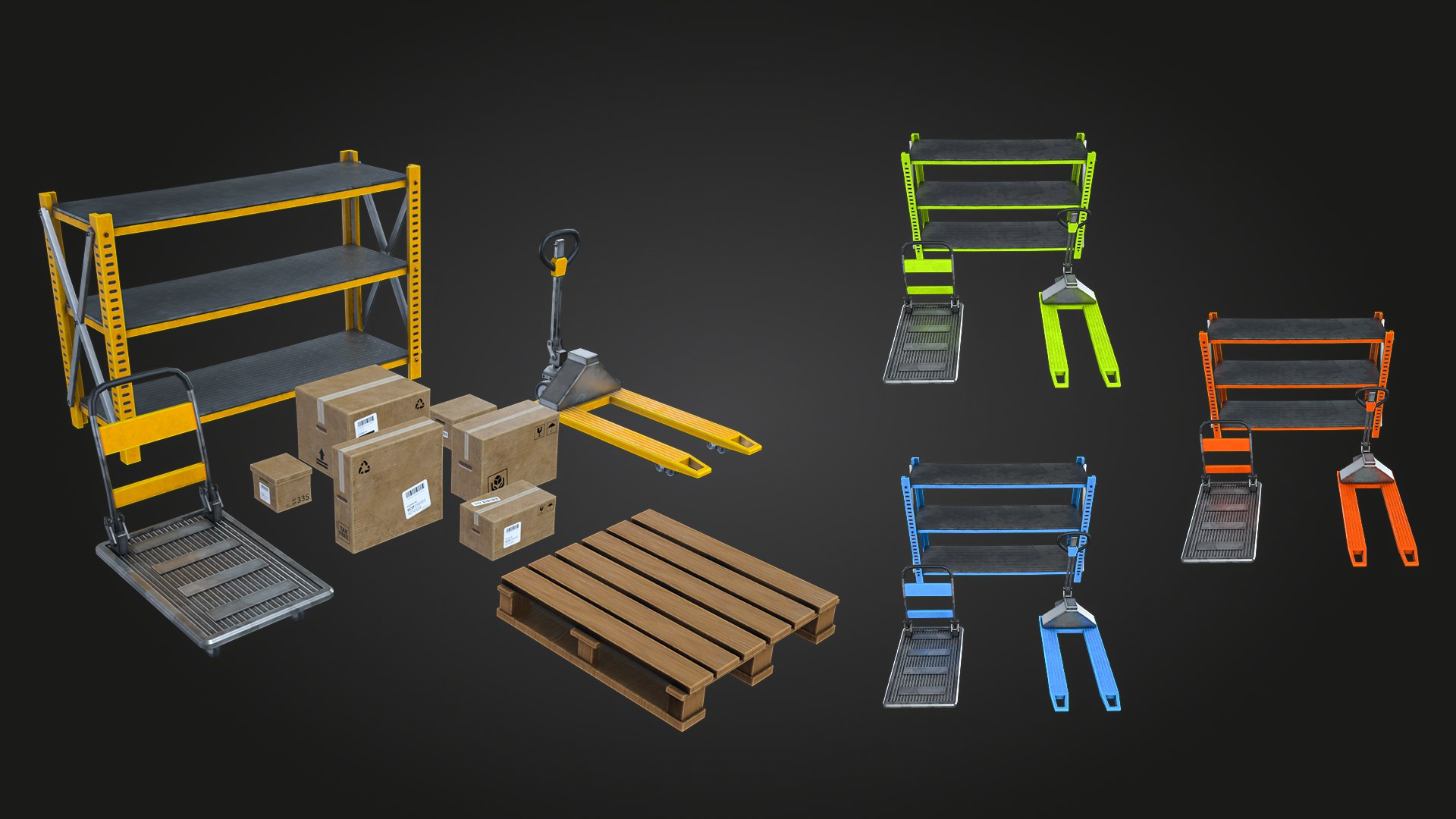 Warehouse Prop 3D - TurboSquid 2346975