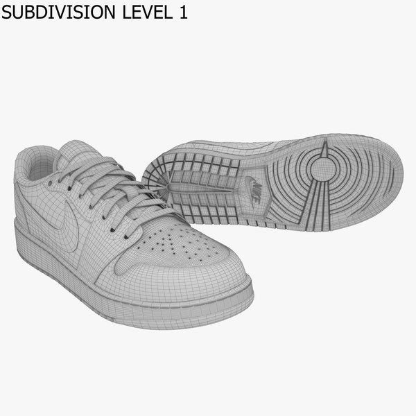 Air jordan 1 3D model - TurboSquid 1371687
