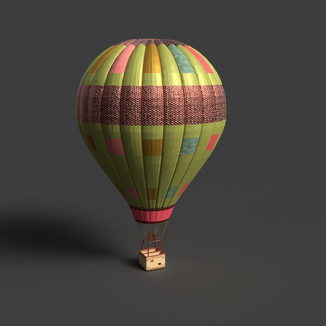 Chinese Hot Air Balloon Model - TurboSquid 2398359