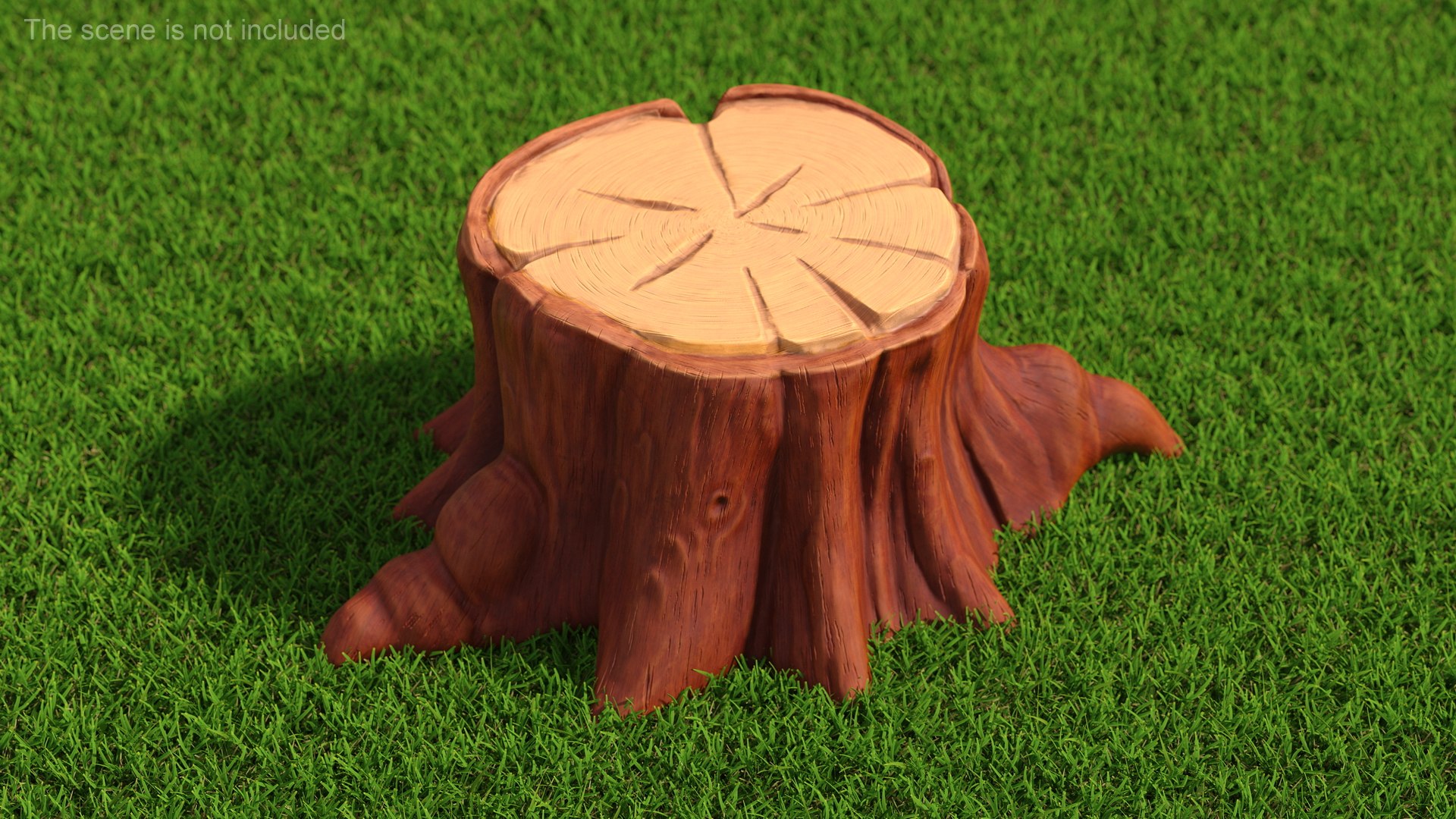 3D Cartoon Tree Stumps Collection 2 - TurboSquid 2046695