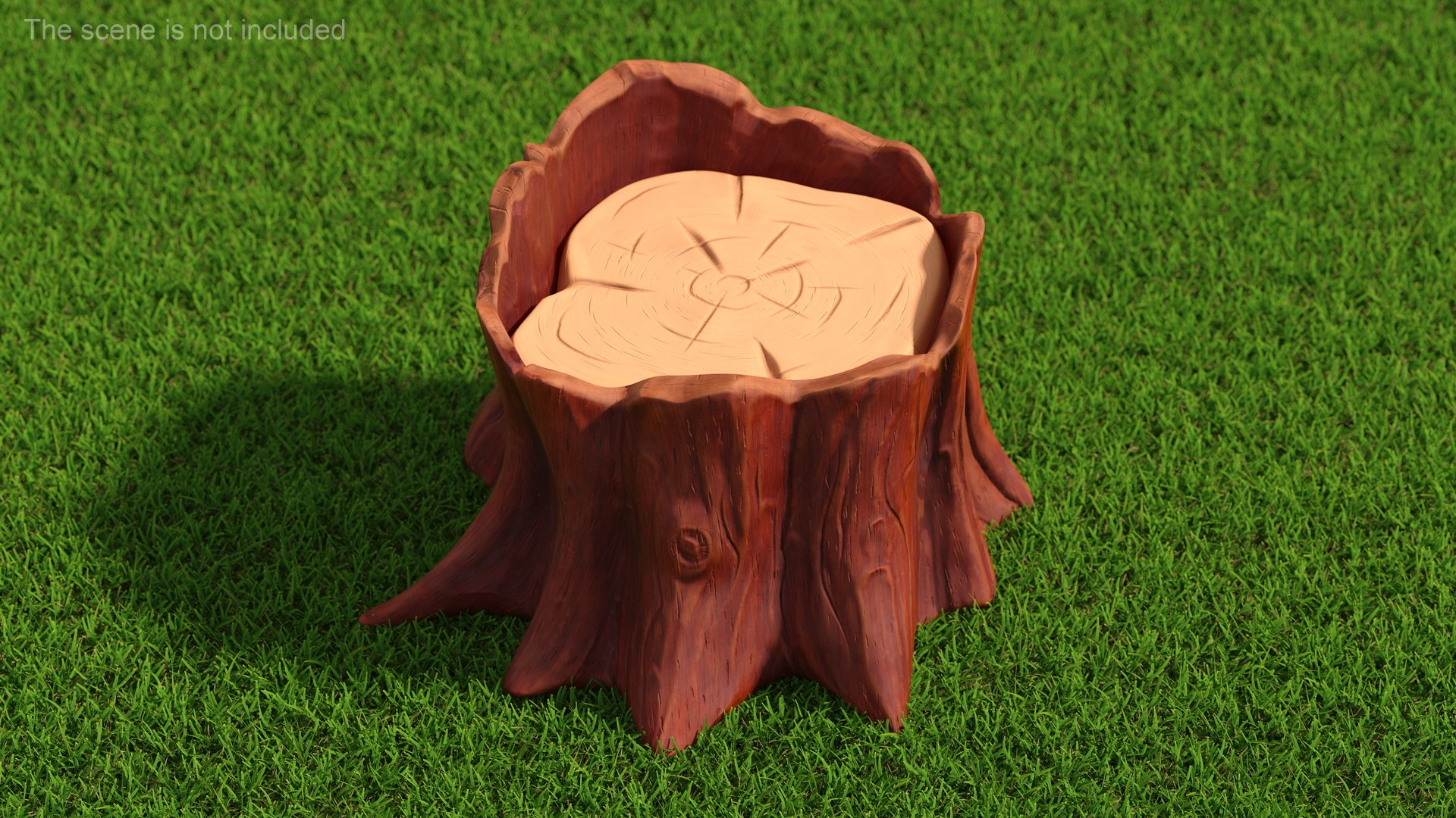 3D Cartoon Tree Stumps Collection 2 - TurboSquid 2046695