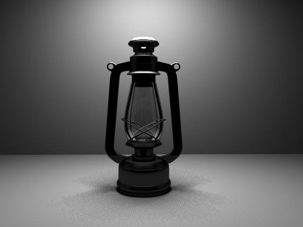 old lamp 3d ma