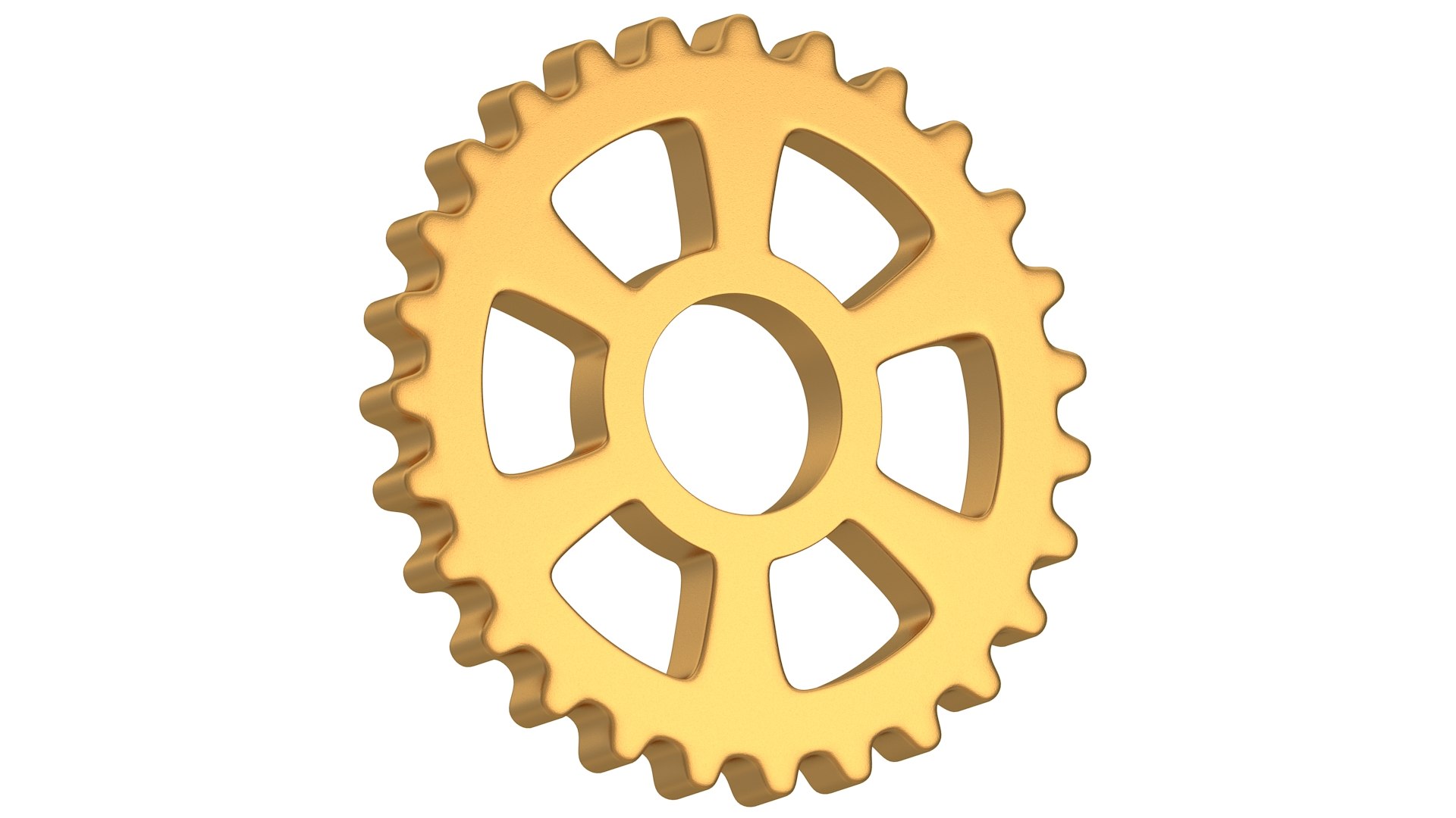 Gold Gear 01 3D Model - TurboSquid 1985103