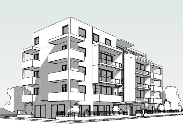 3D model residential building - TurboSquid 1697821