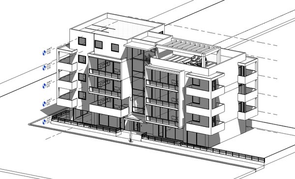 3D model residential building - TurboSquid 1697821