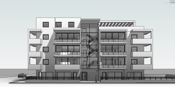 3D model residential building - TurboSquid 1697821