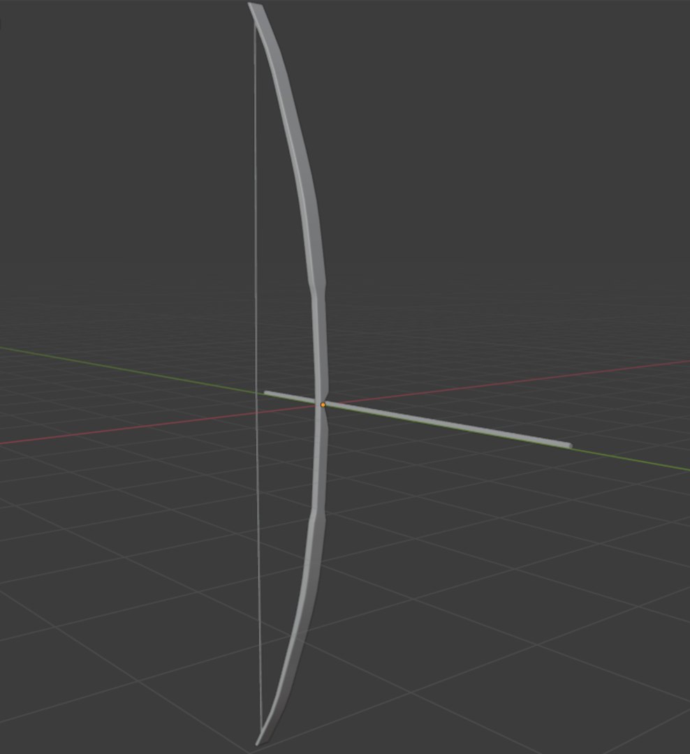 Recurve Bow Animated 3D Model - TurboSquid 2005343