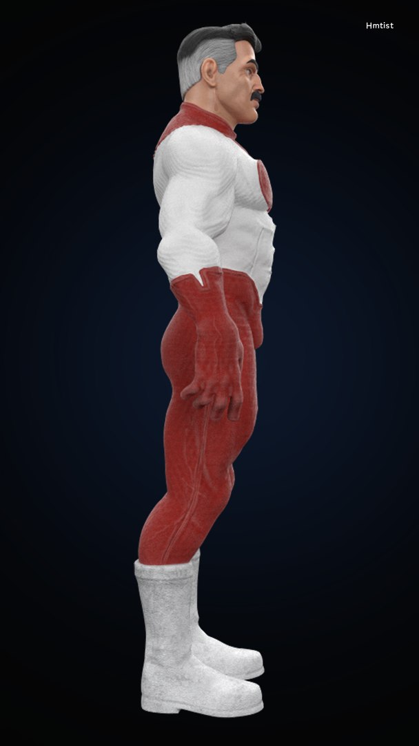 3D Omni Man Game Character 3D - TurboSquid 2273948