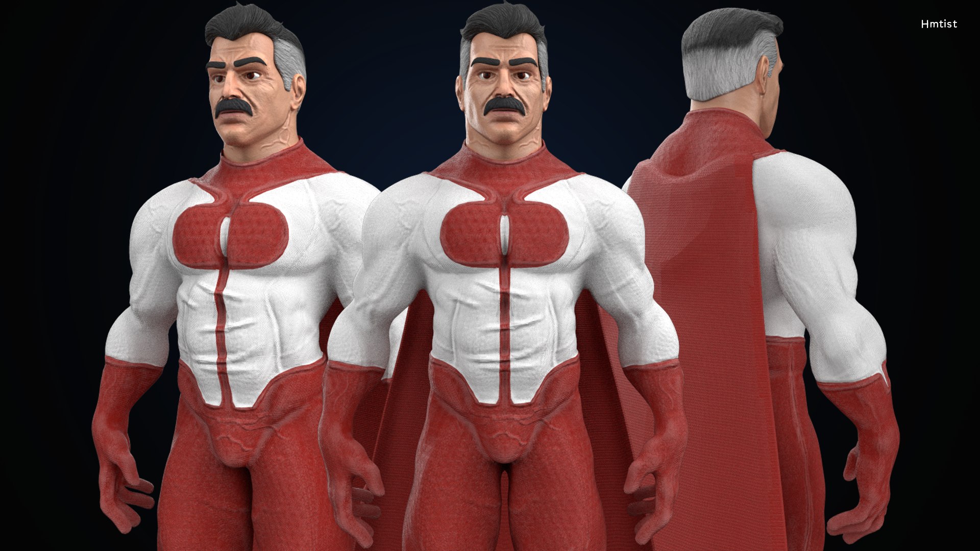 3D Omni Man Game Character 3D - TurboSquid 2273948