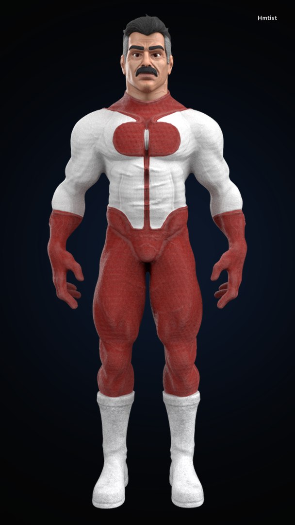 3D Omni Man Game Character 3D - TurboSquid 2273948