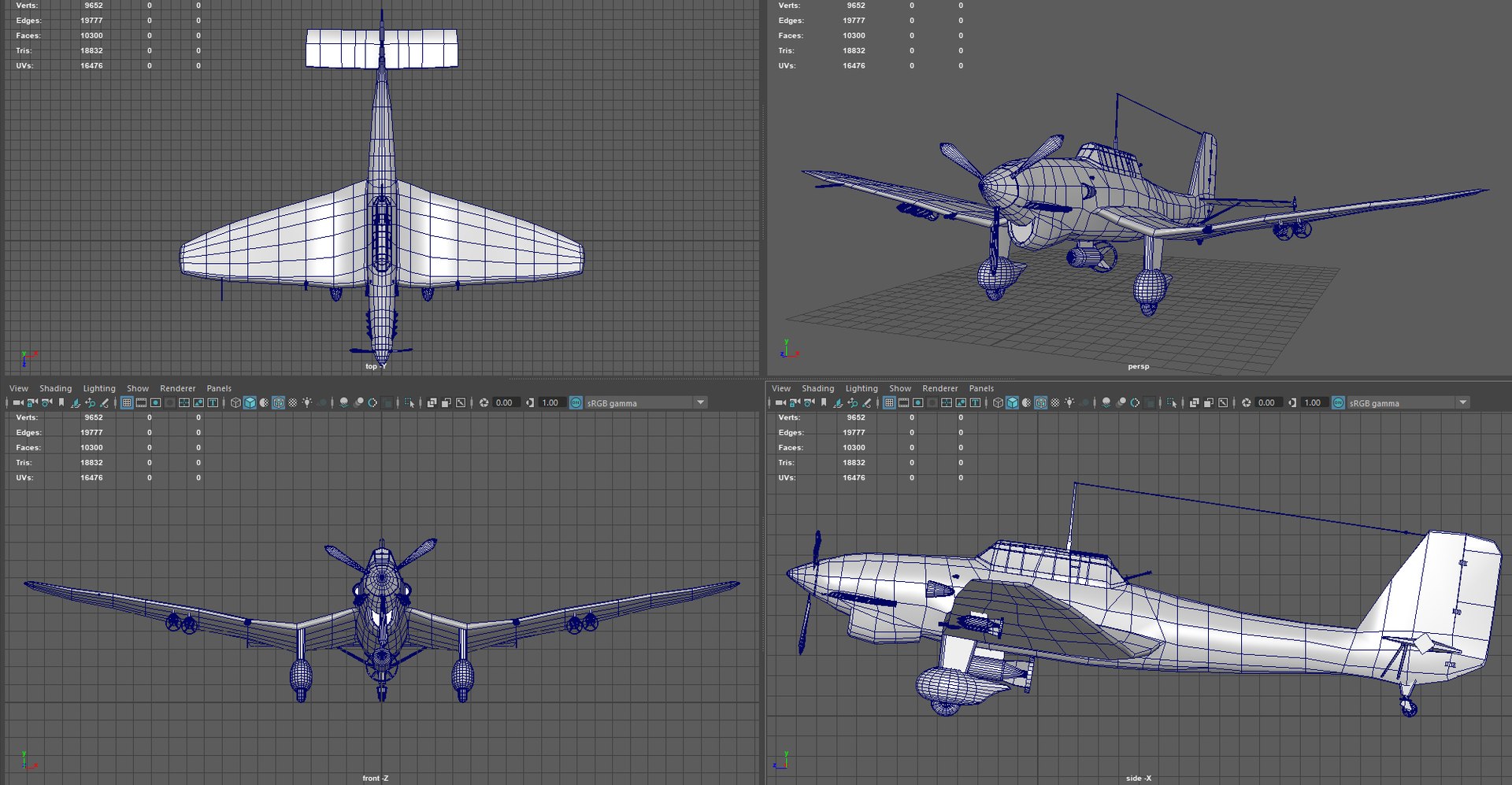 3D Model Junkers Ju 87 Stuka - TurboSquid 1549055