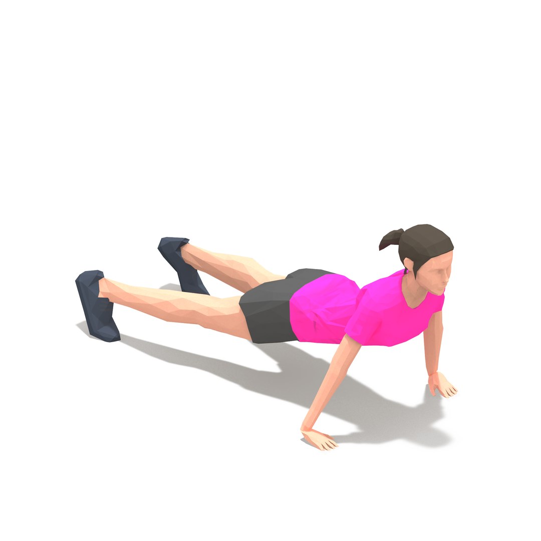 Exercise Woman 3D Model - TurboSquid 1706605