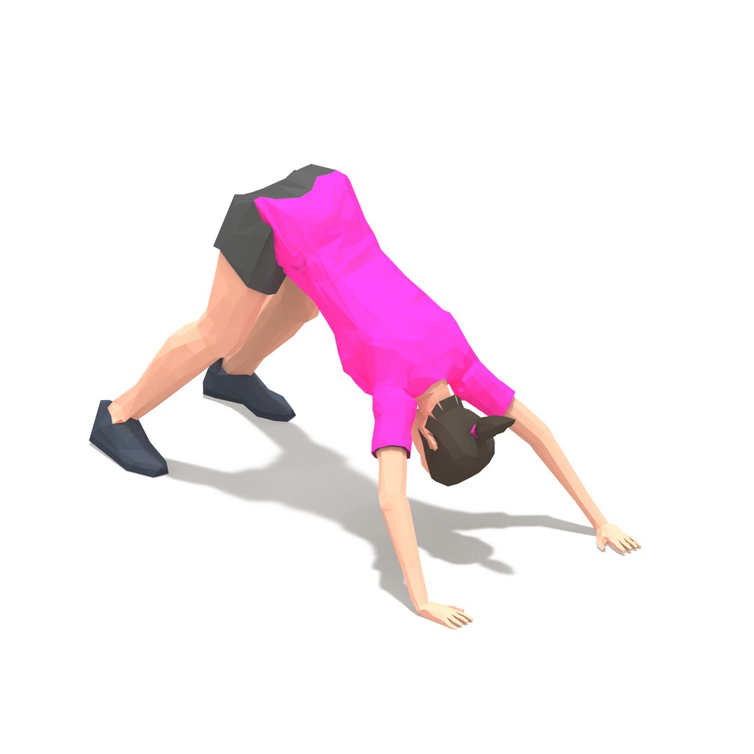 Exercise Woman 3D Model - TurboSquid 1706605