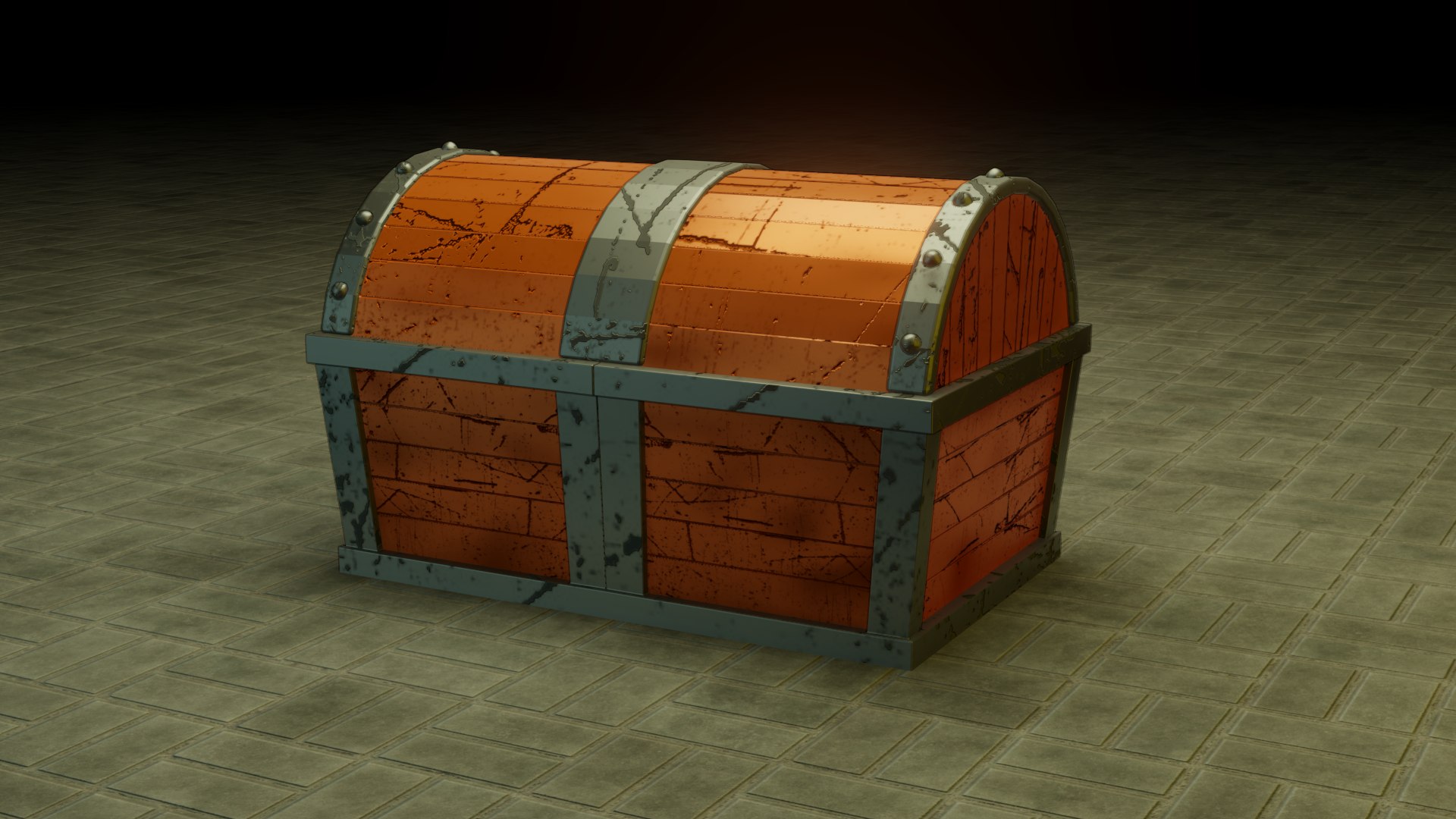 Trunk 3D Model - TurboSquid 2134837