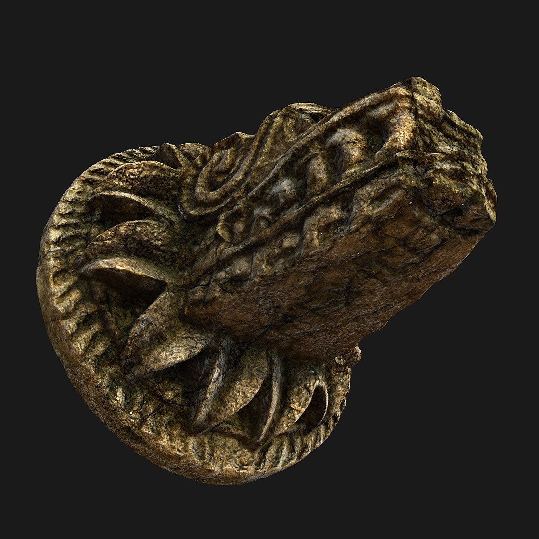 Quetzalcoatl Mayan Aztec Dragon 3d Model