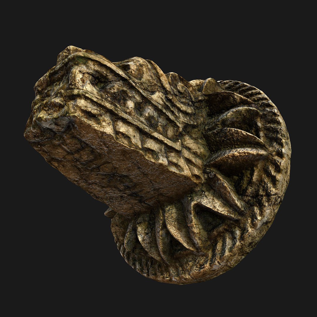 Quetzalcoatl Mayan Aztec Dragon 3d Model