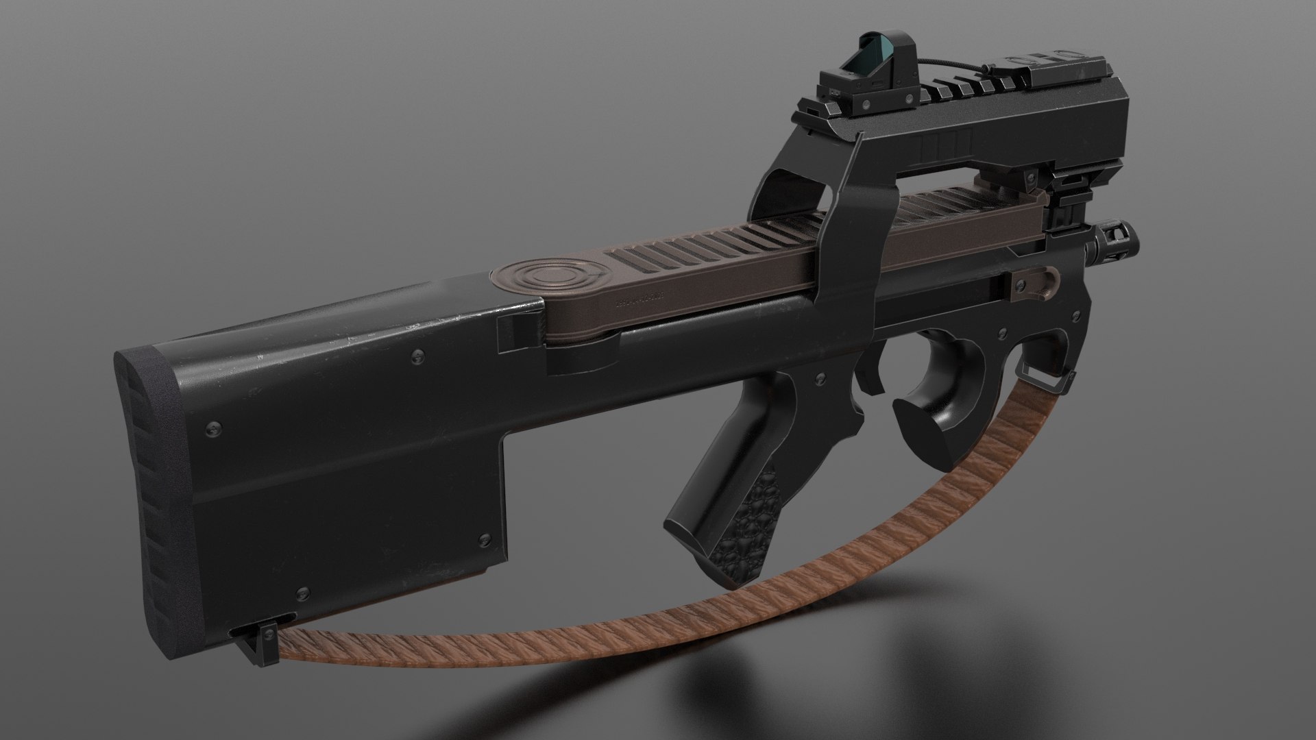 P90 SMG Fps - Tps Model - TurboSquid 2405655