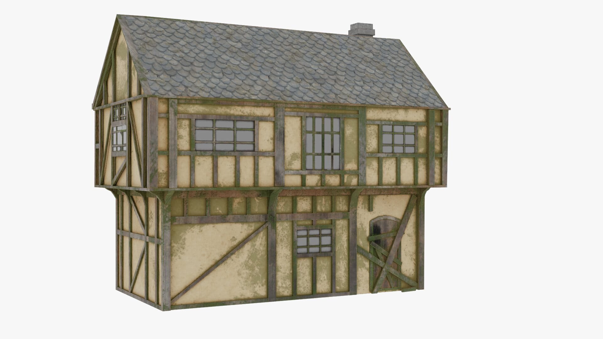 Medieval House 3D Model - TurboSquid 1697289