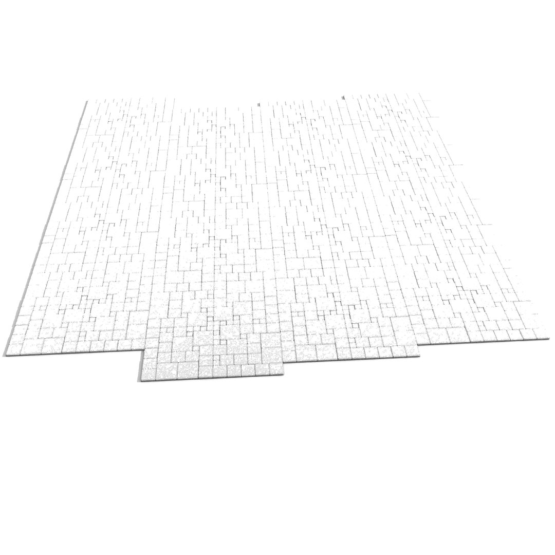 3ds Max Big Square Block